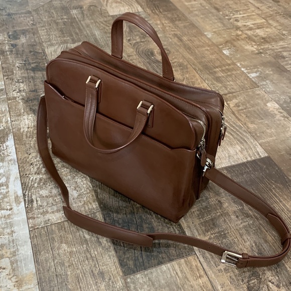 Loro Piana | Accessories | Loro Piana Leather Laptop Briefcase | Poshmark